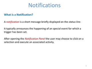 Notifications | PPT