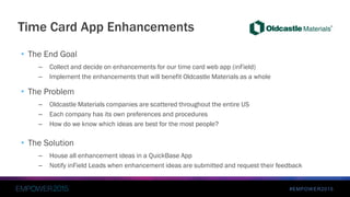 Notifications: Keep Your Team Moving with Perfect Reminders and Subscription in QuickBase | PPT