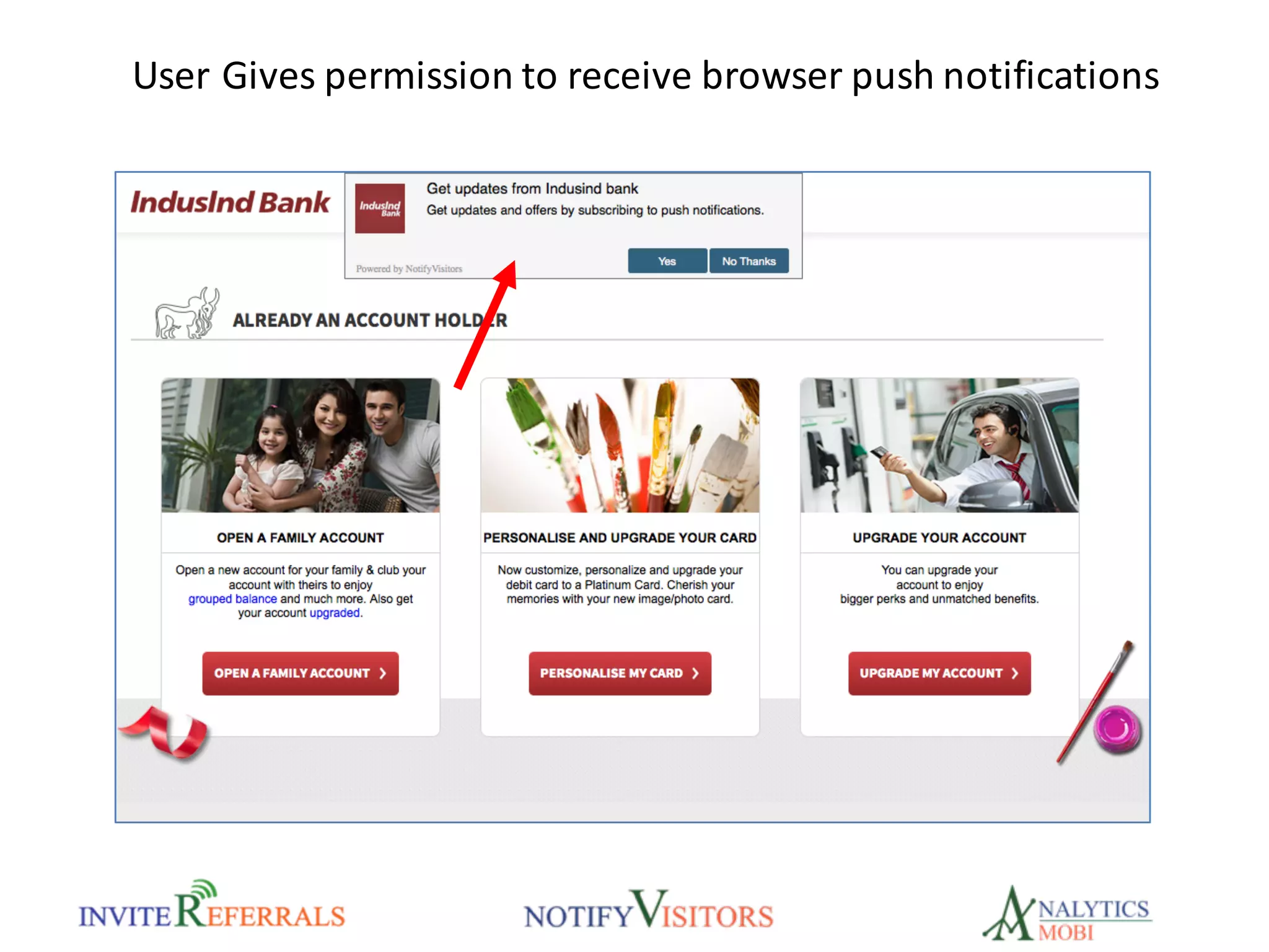 NotifyVisitors Browser Push Notifications | PPT