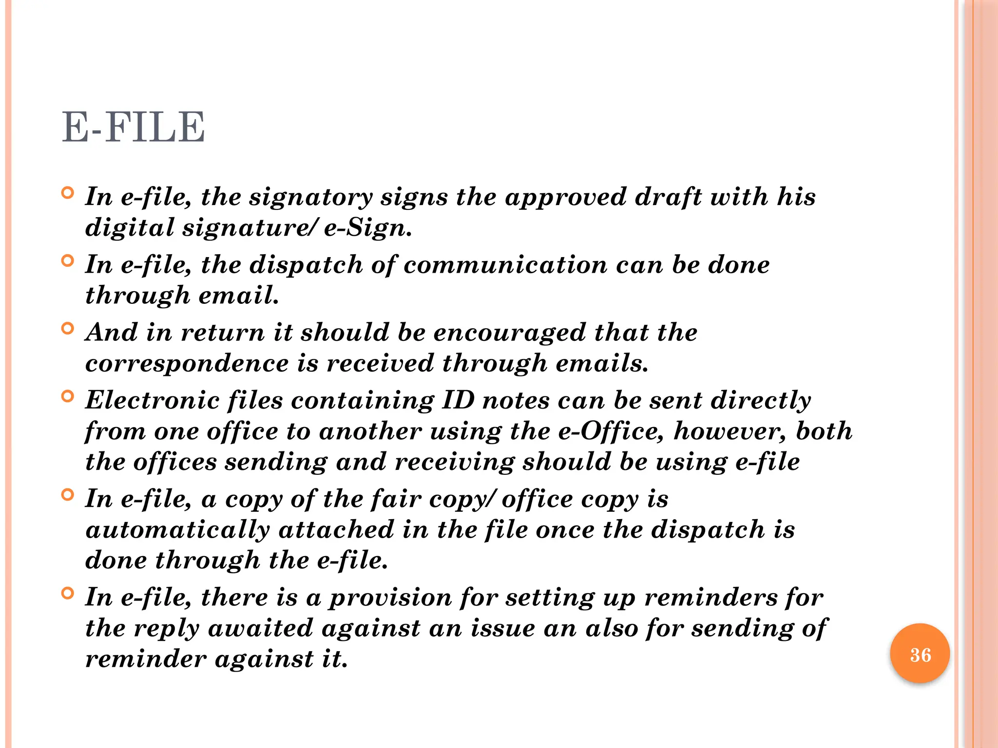 Office management - MSOP - NOTING AND DRAFTING | PPTX