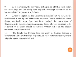 Office management - MSOP - NOTING AND DRAFTING | PPTX