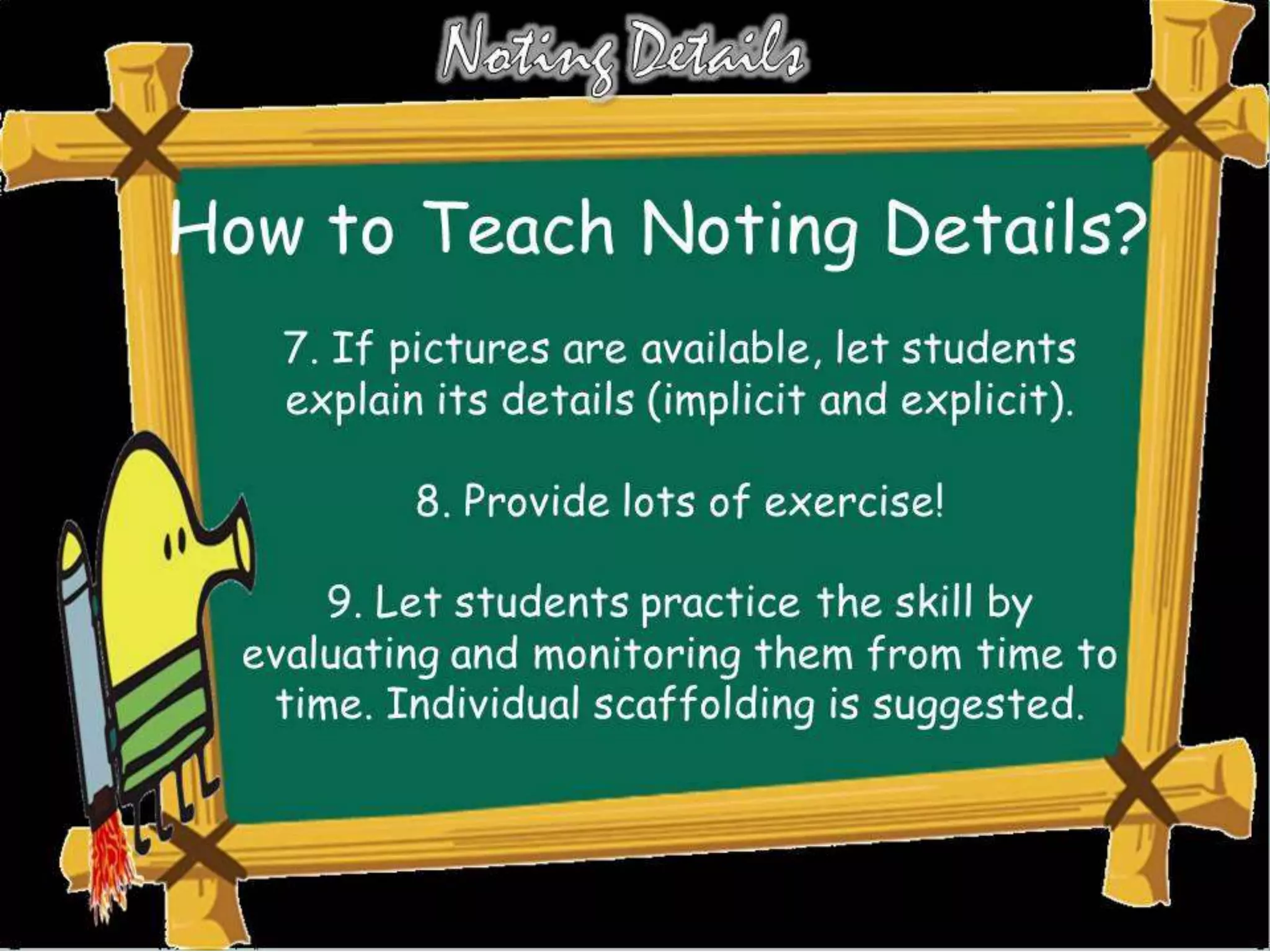 Developmental Reading 2- Noting Details | PPTX