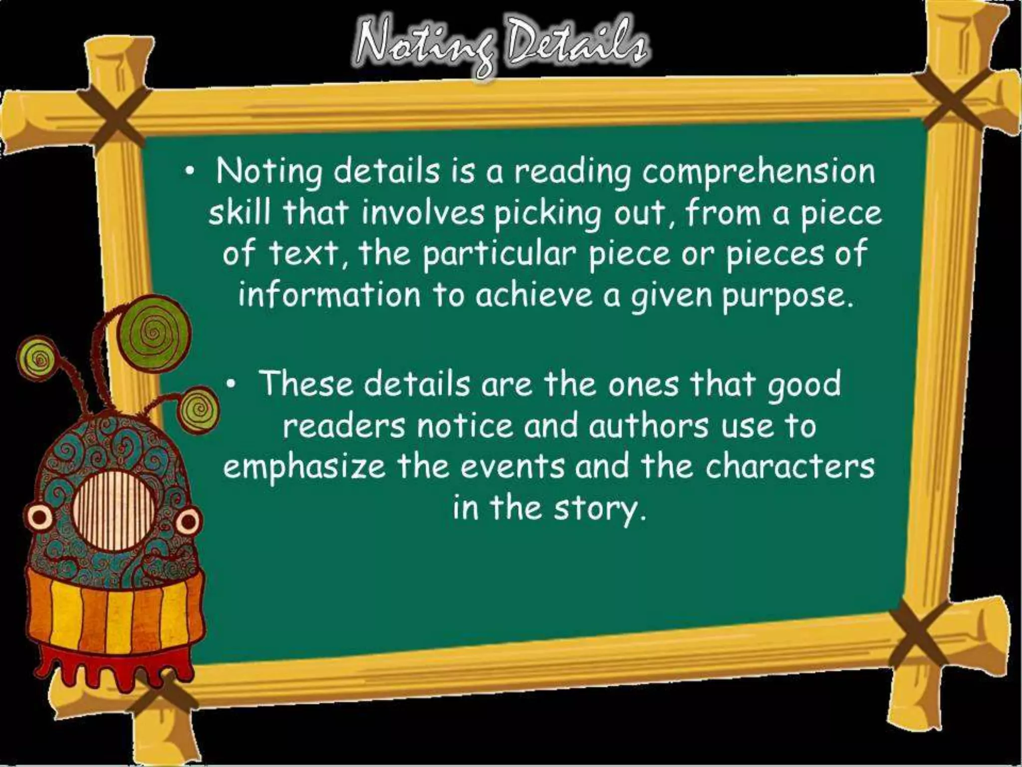 Developmental Reading 2- Noting Details | PPTX