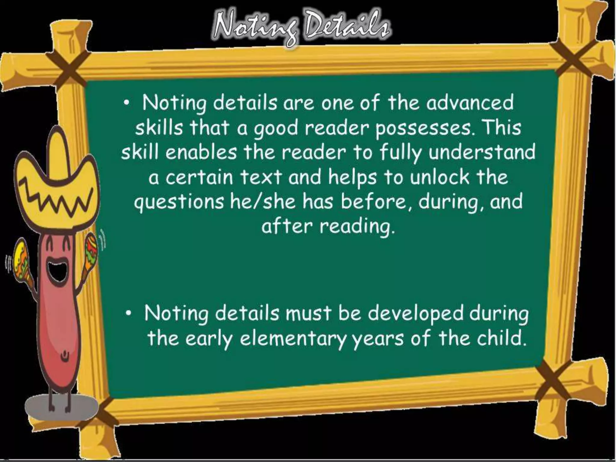 Developmental Reading 2- Noting Details | PPTX