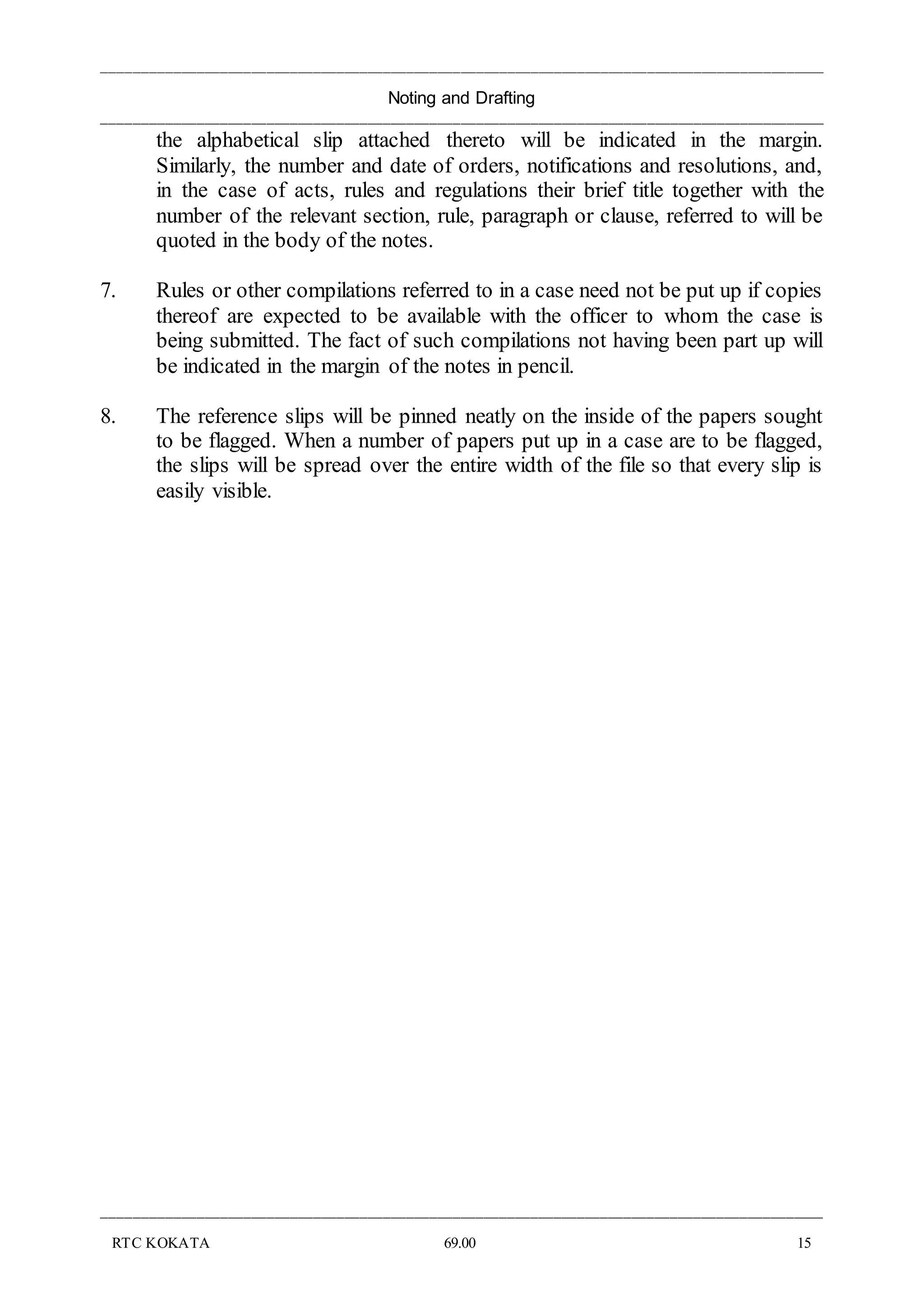 Noting & Drafting.doc