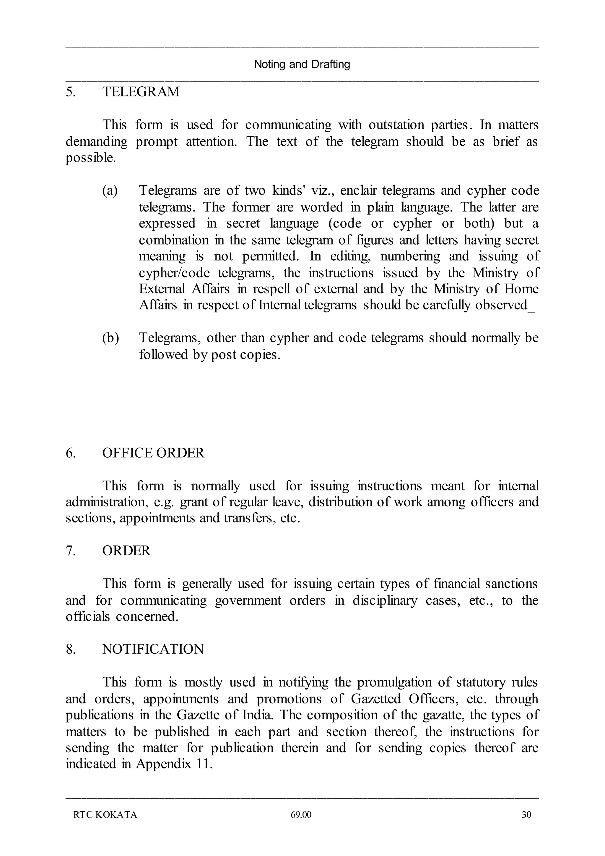 Noting & Drafting.doc