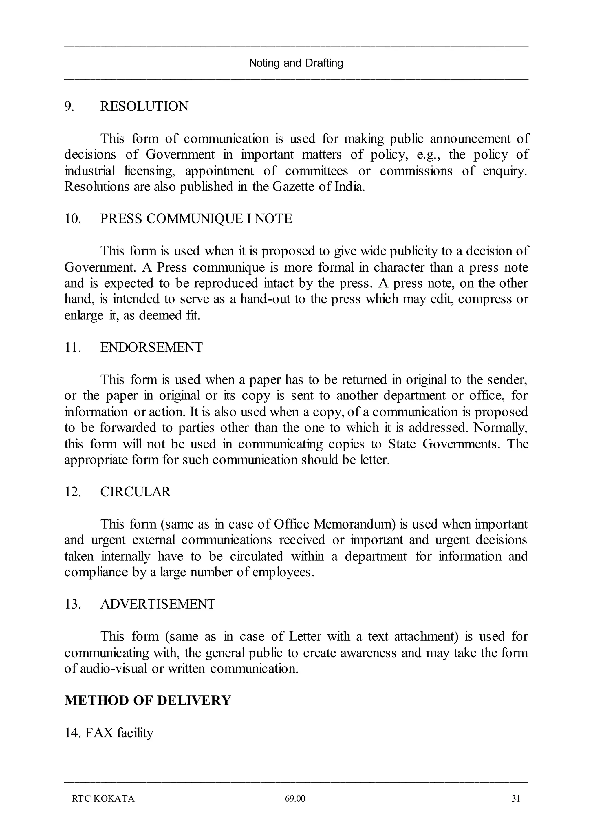 Noting & Drafting.doc