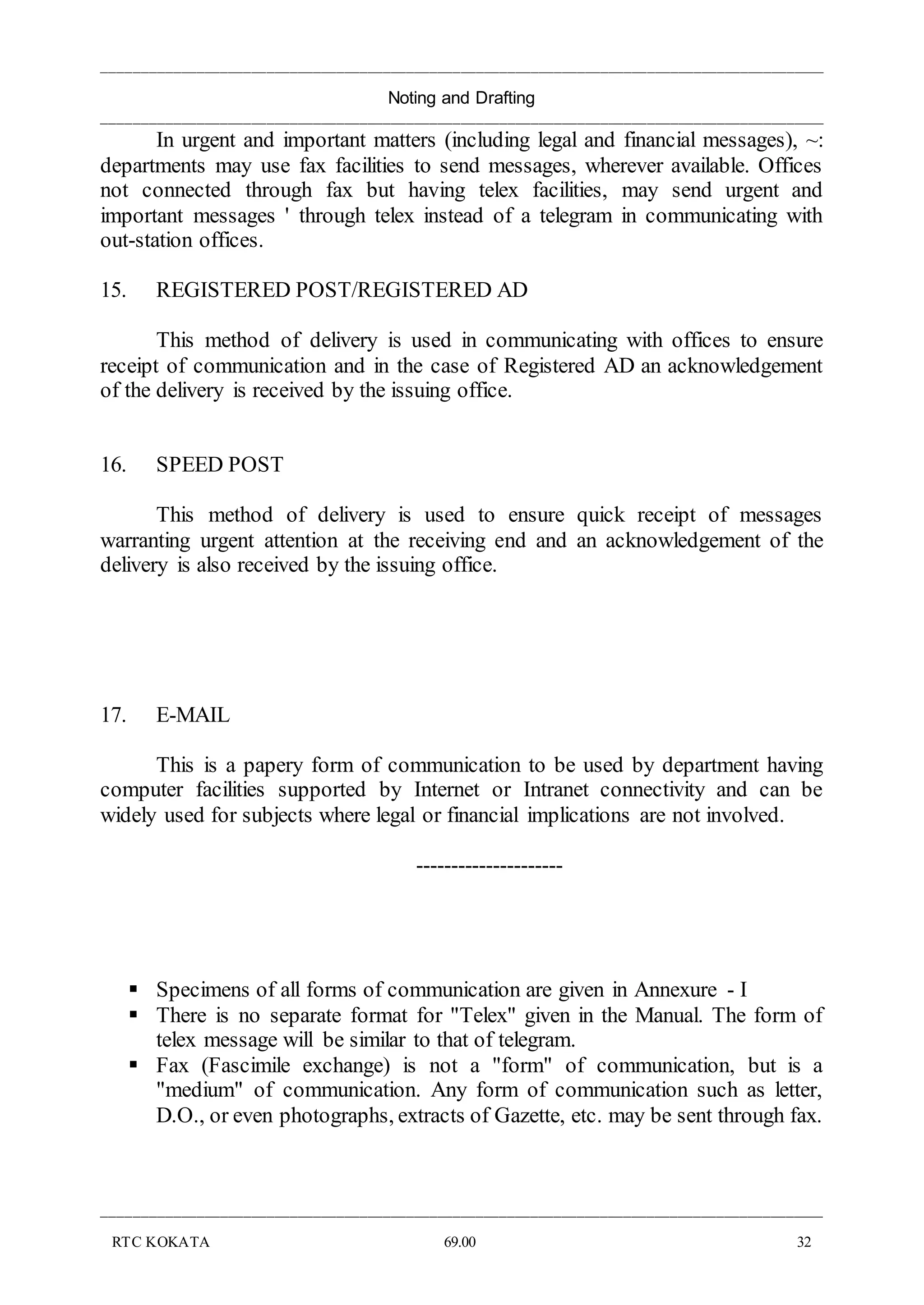 Noting & Drafting.doc