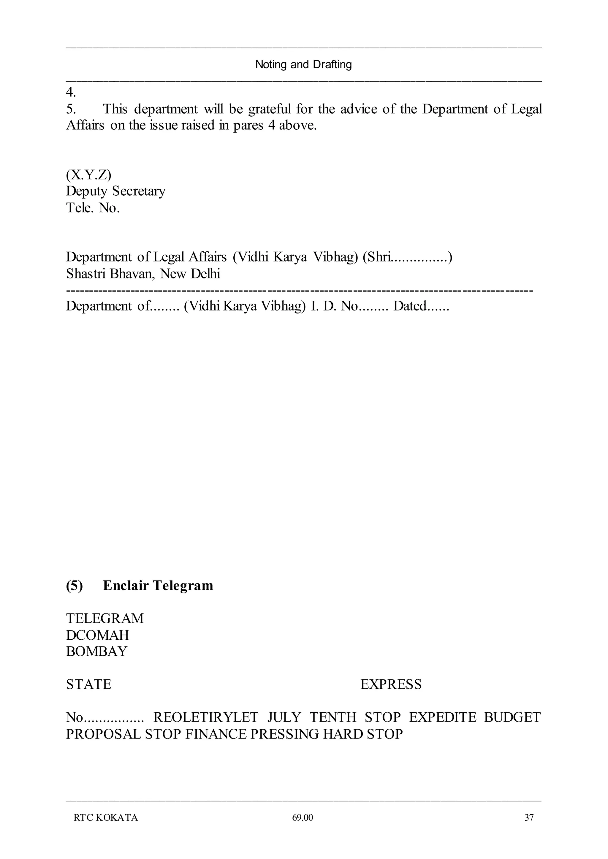 Noting & Drafting.doc