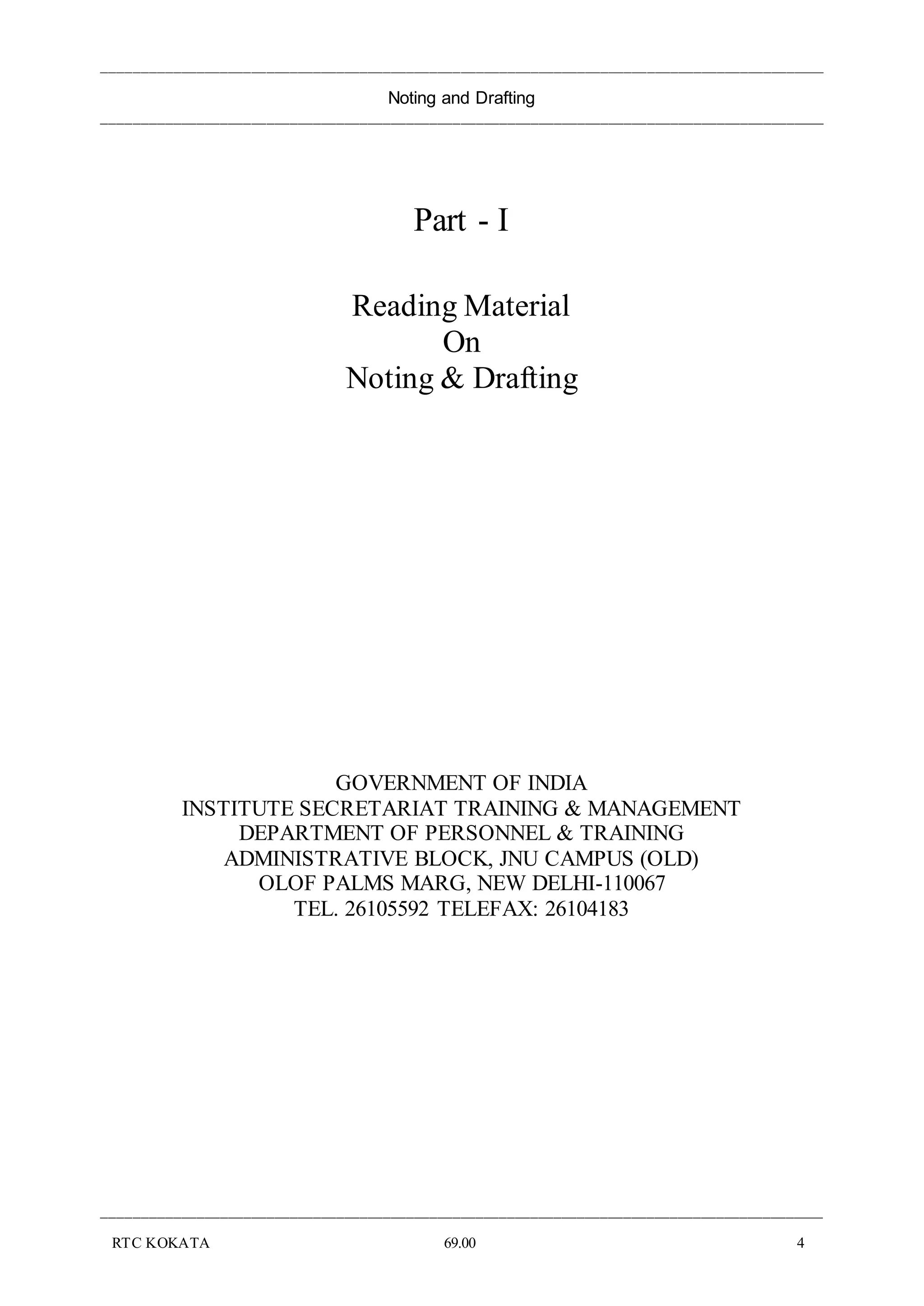 Noting & Drafting.doc