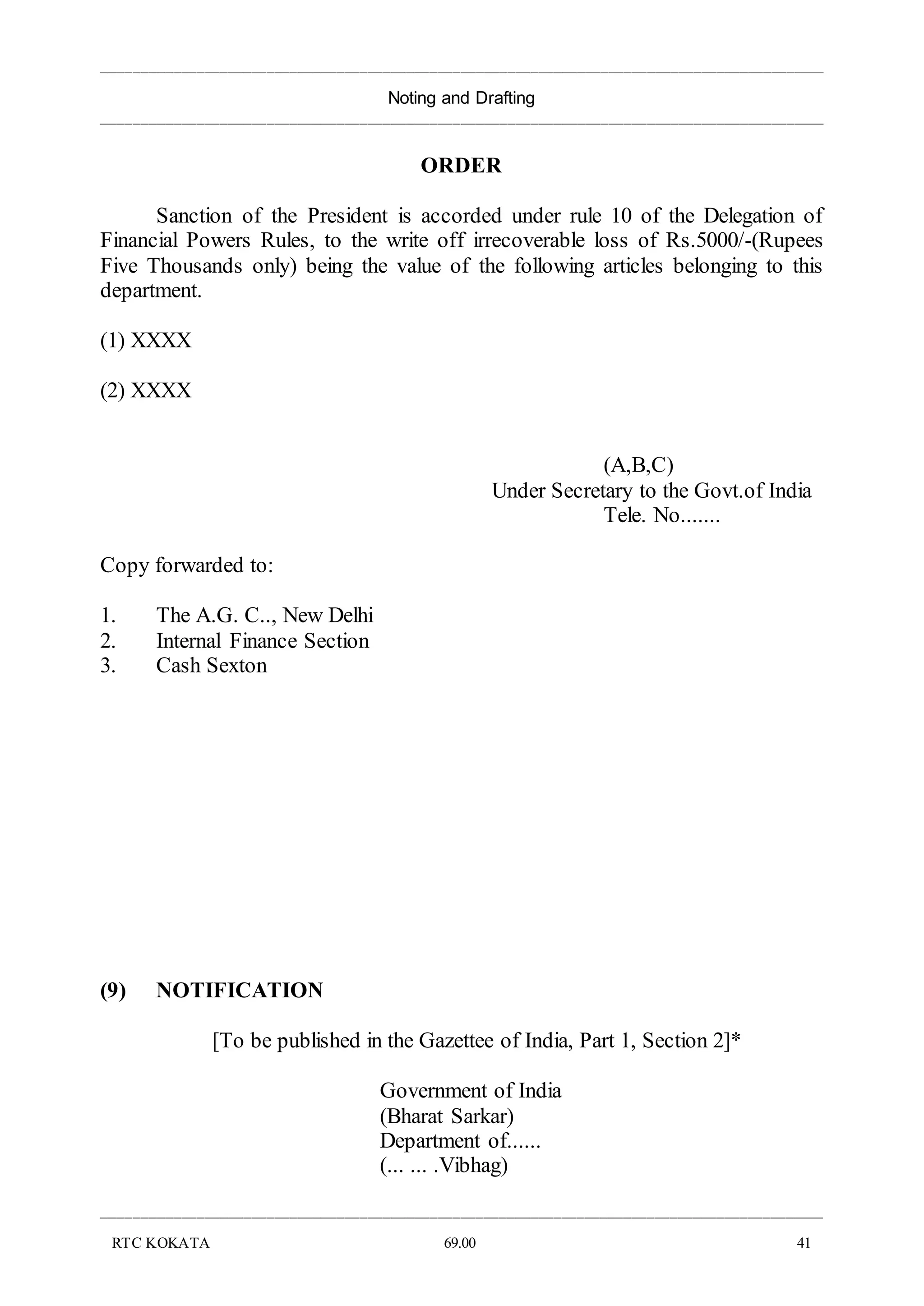 Noting & Drafting.doc