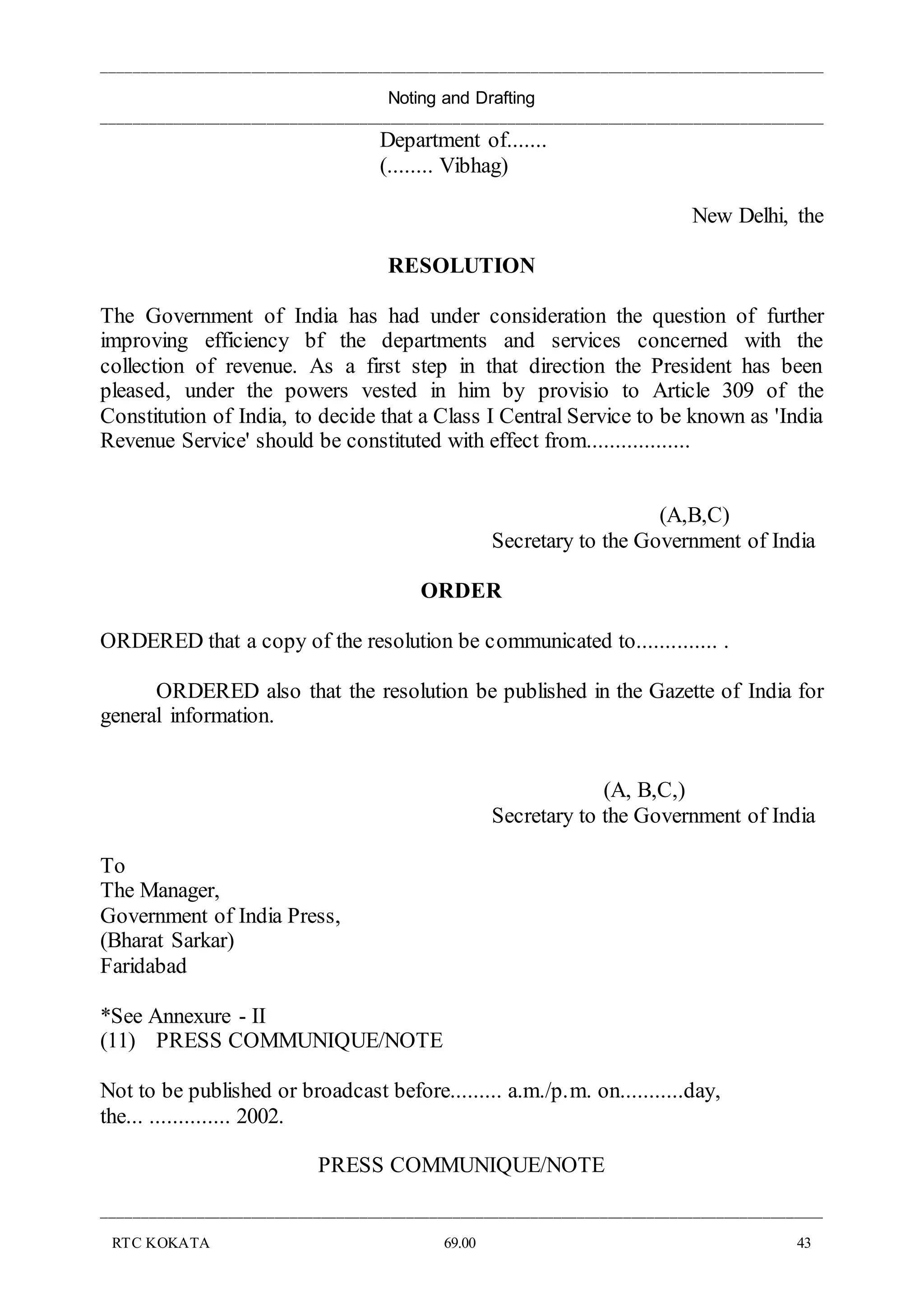 Noting & Drafting.doc