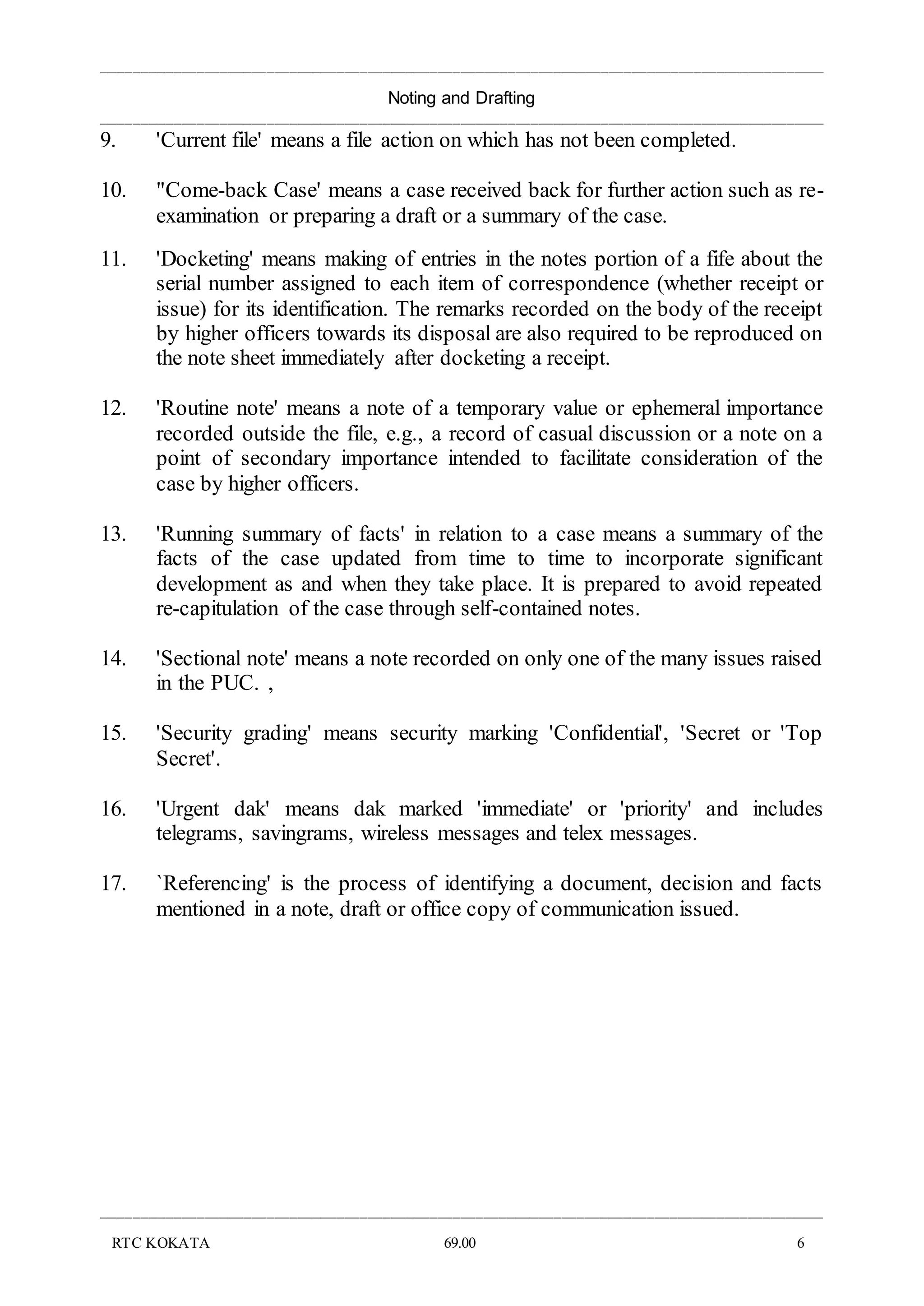 Noting & Drafting.doc