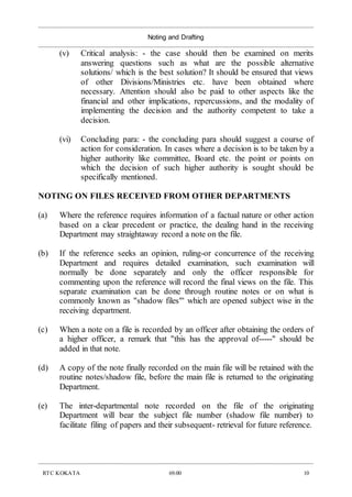 Noting & Drafting.doc