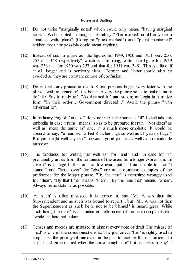 Noting & Drafting.doc