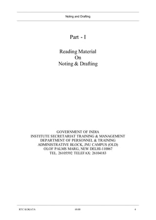 Noting & Drafting.doc