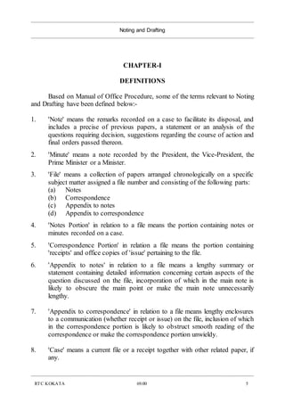 Noting & Drafting.doc