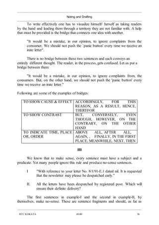 Noting & Drafting.doc