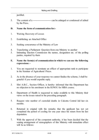 Noting & Drafting.doc