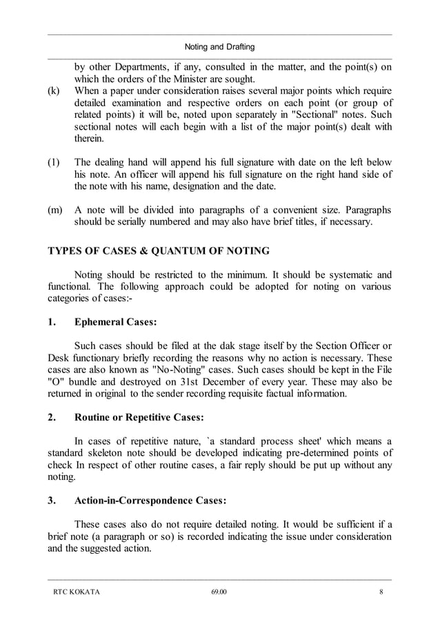 Noting & Drafting.doc