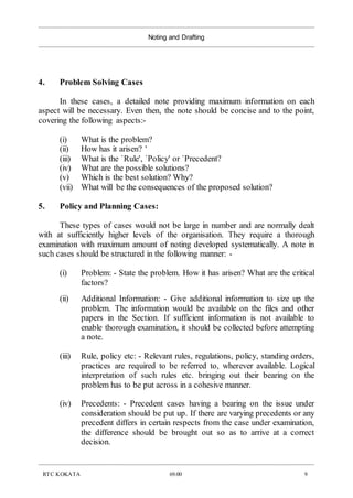 Noting & Drafting.doc