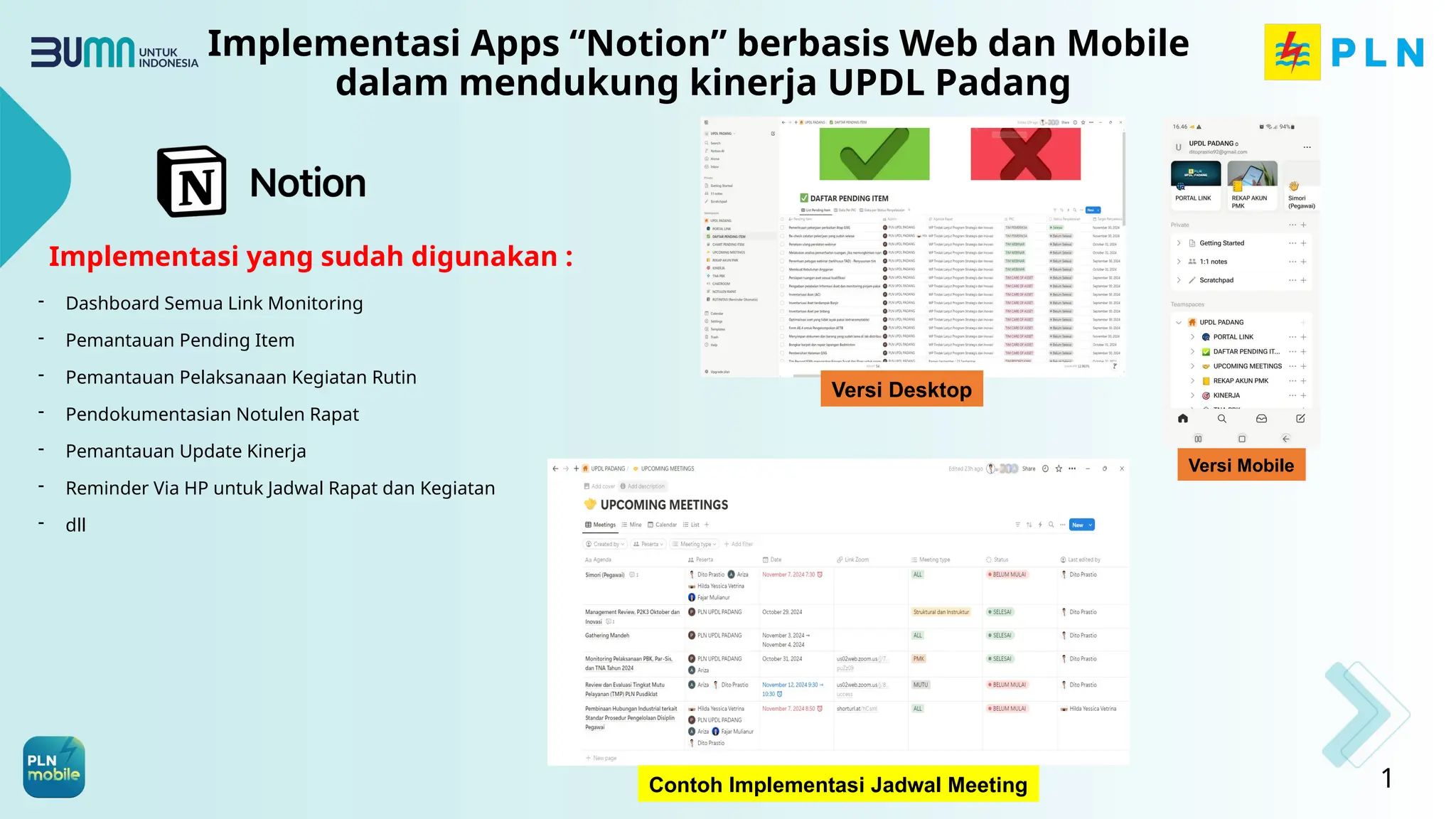 Notion application and detail description | PPT