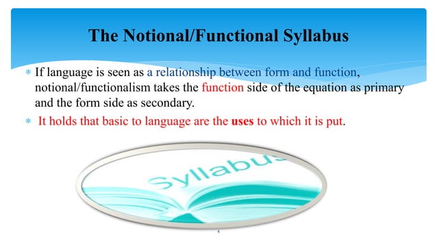 Notional functional syllabus | PPTX