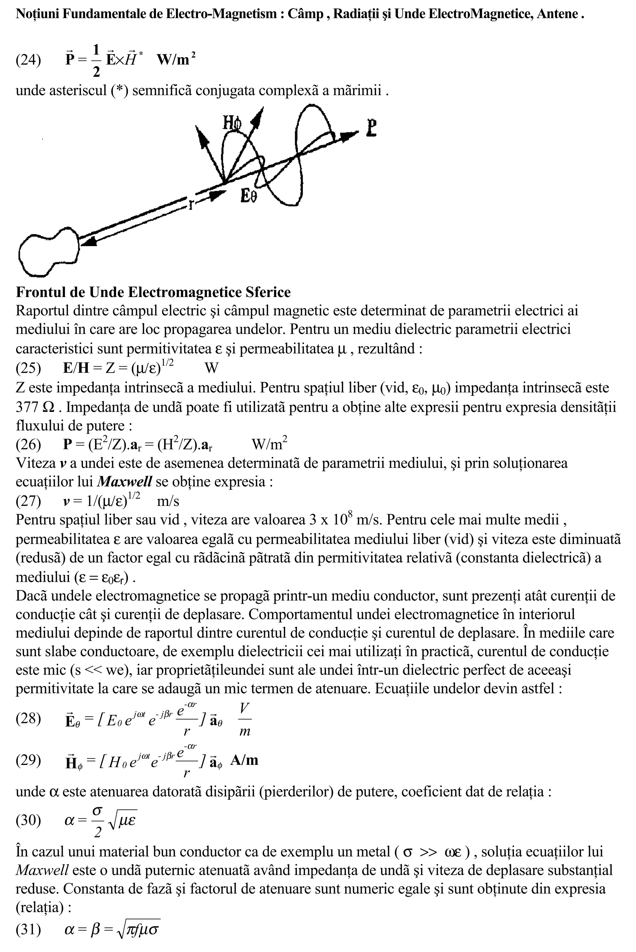 Notiuni de electromagnetism | PDF