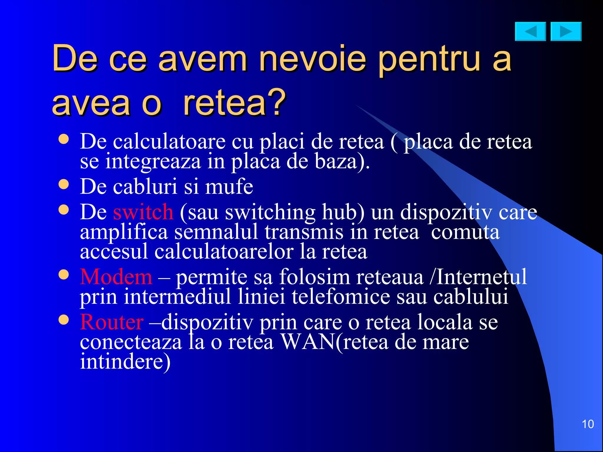 Notiuni despre retele_de_calculatoare | PPT