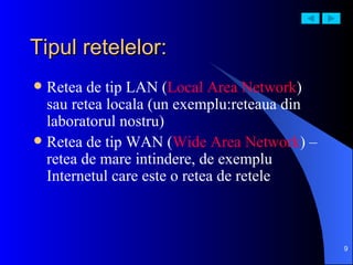 Notiuni despre retele_de_calculatoare | PPT