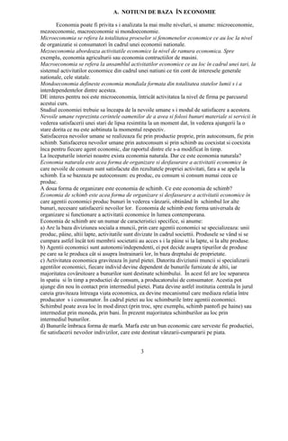 Notiuni fundamentale de economie introducere in management si marketing ...