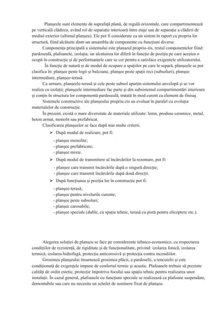Notiuni generale despre planseu | PDF