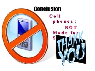No Cell Phones In School | PPT