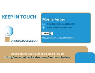 Notorious 9 ciso platform moshe | PPT