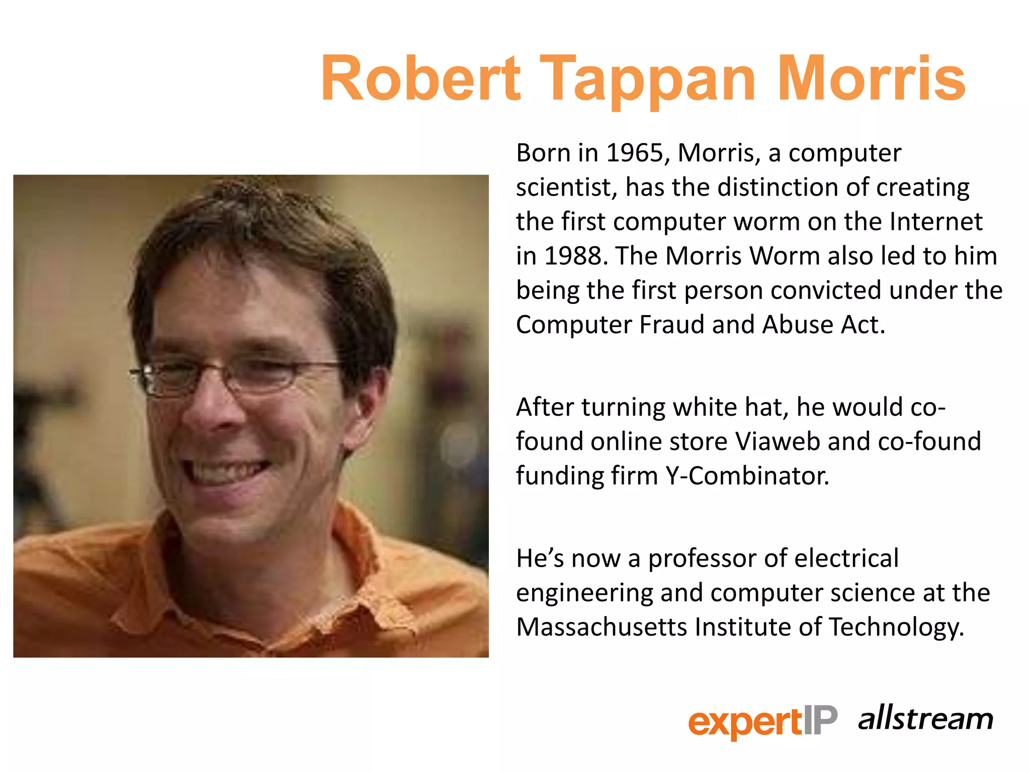 History's most notorious hackers | PPT