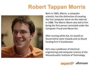 History's most notorious hackers | PPTX