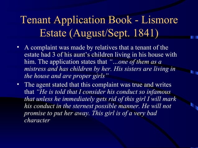 Notoriously dissolute females | PPT