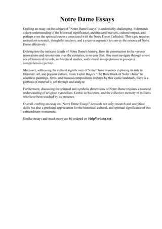 Notre Dame Essays.pdf