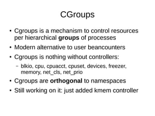 Not so brief history of Linux Containers | PPT