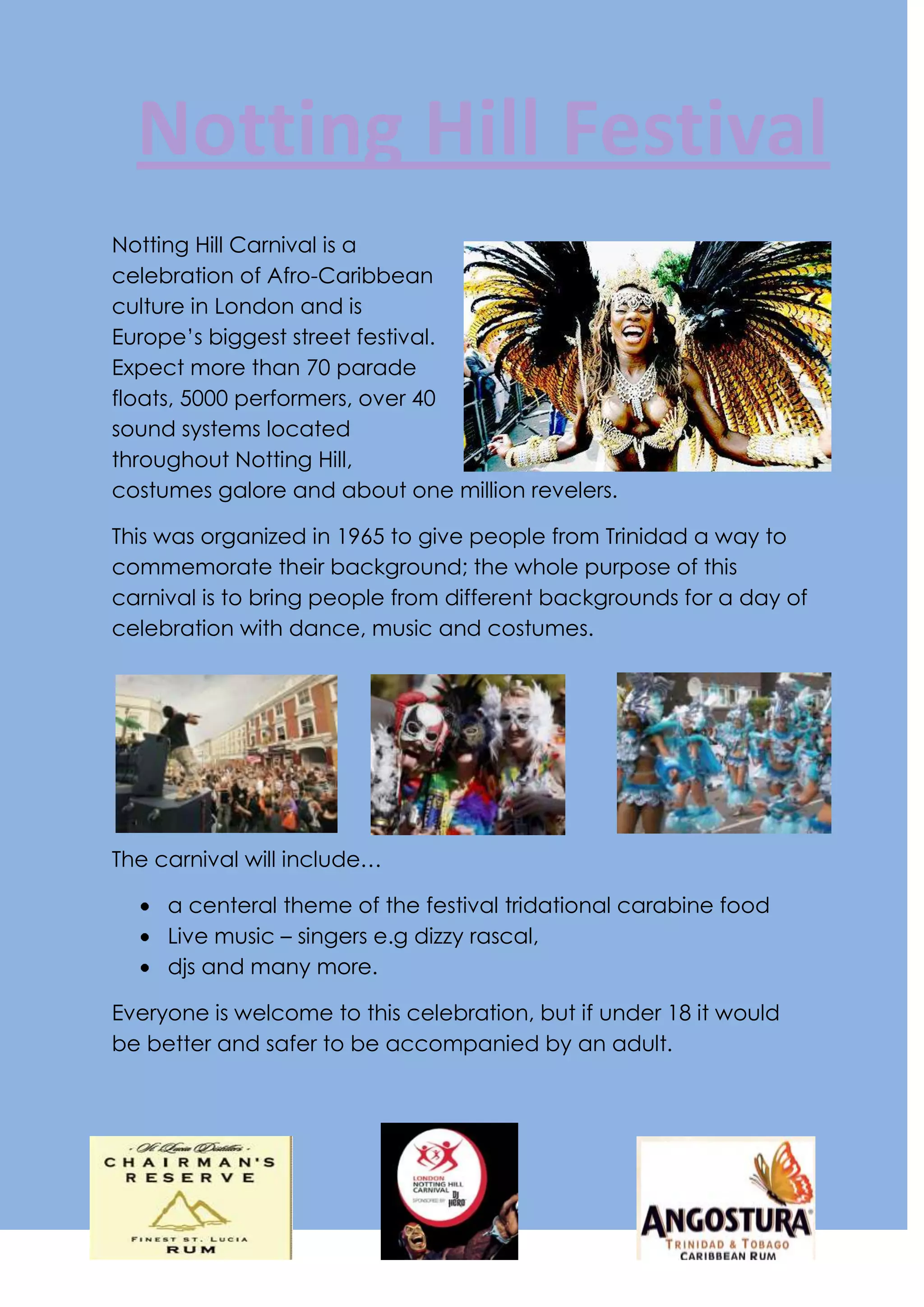 Notting Hill Festival (In partners) | PDF