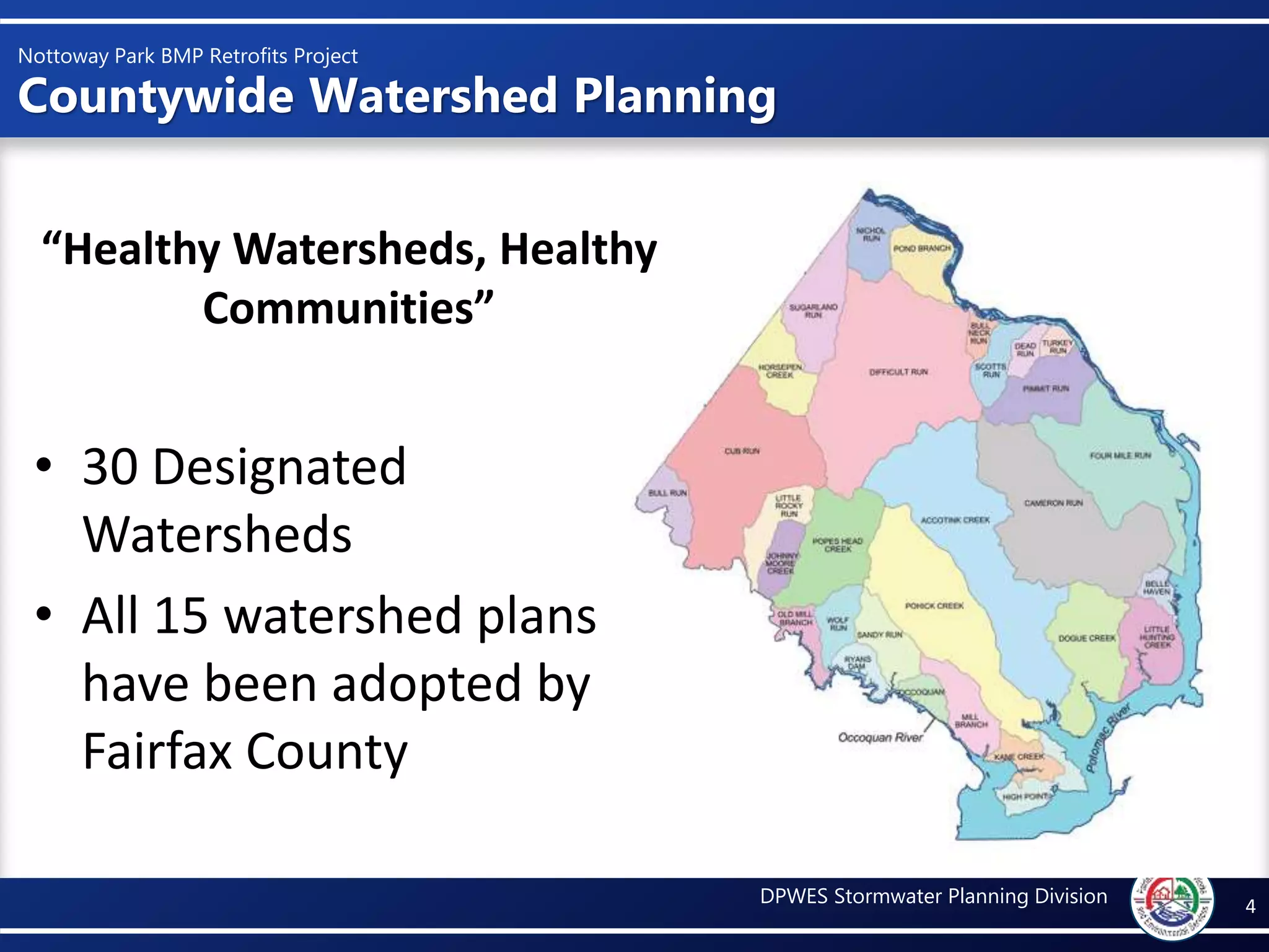 Nottoway Park Stormwater and Water Quality Improvements Phases 1, 2 ...