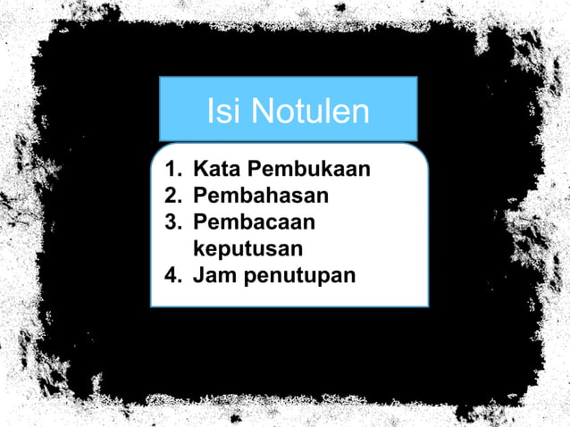 Notulen | PPT