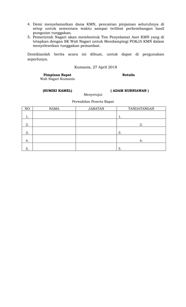 Notulen Rapat 2023 pemerintahan desa.docx