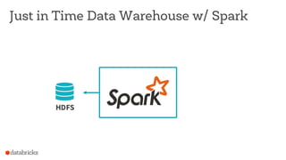 Not your Father's Database: Not Your Father’s Database: How to Use Apache® Spark™ Properly in ...
