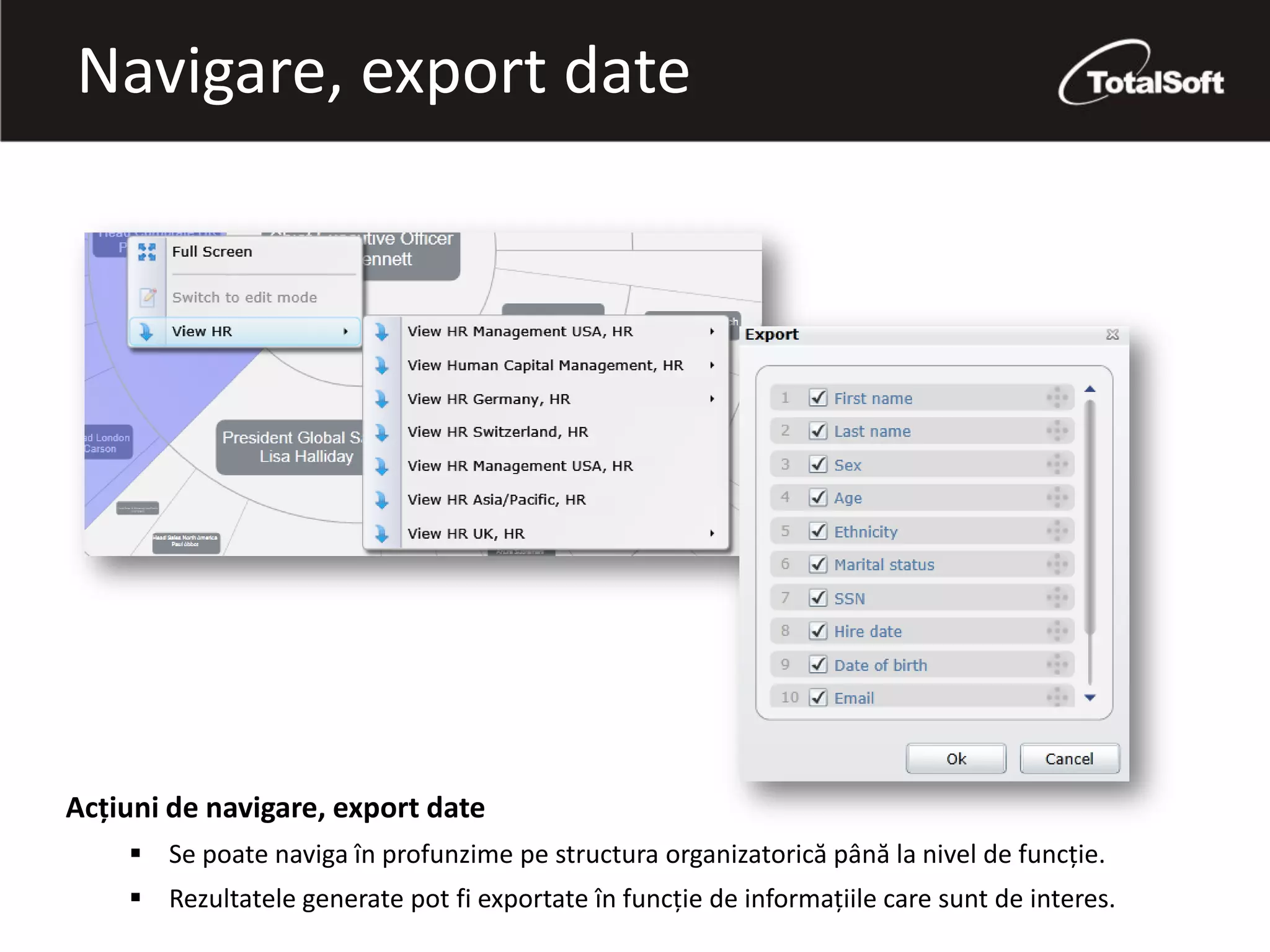 Noua organigrama Charisma HCM 2013 | PDF