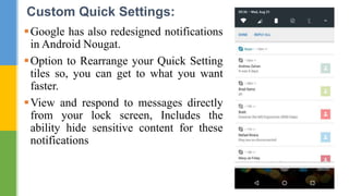 Nougat 7.0 seminar | PPTX
