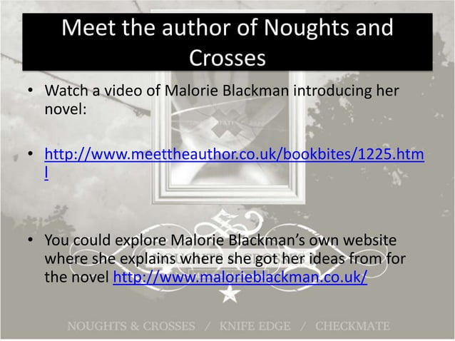 Noughts and crosses | PPTX
