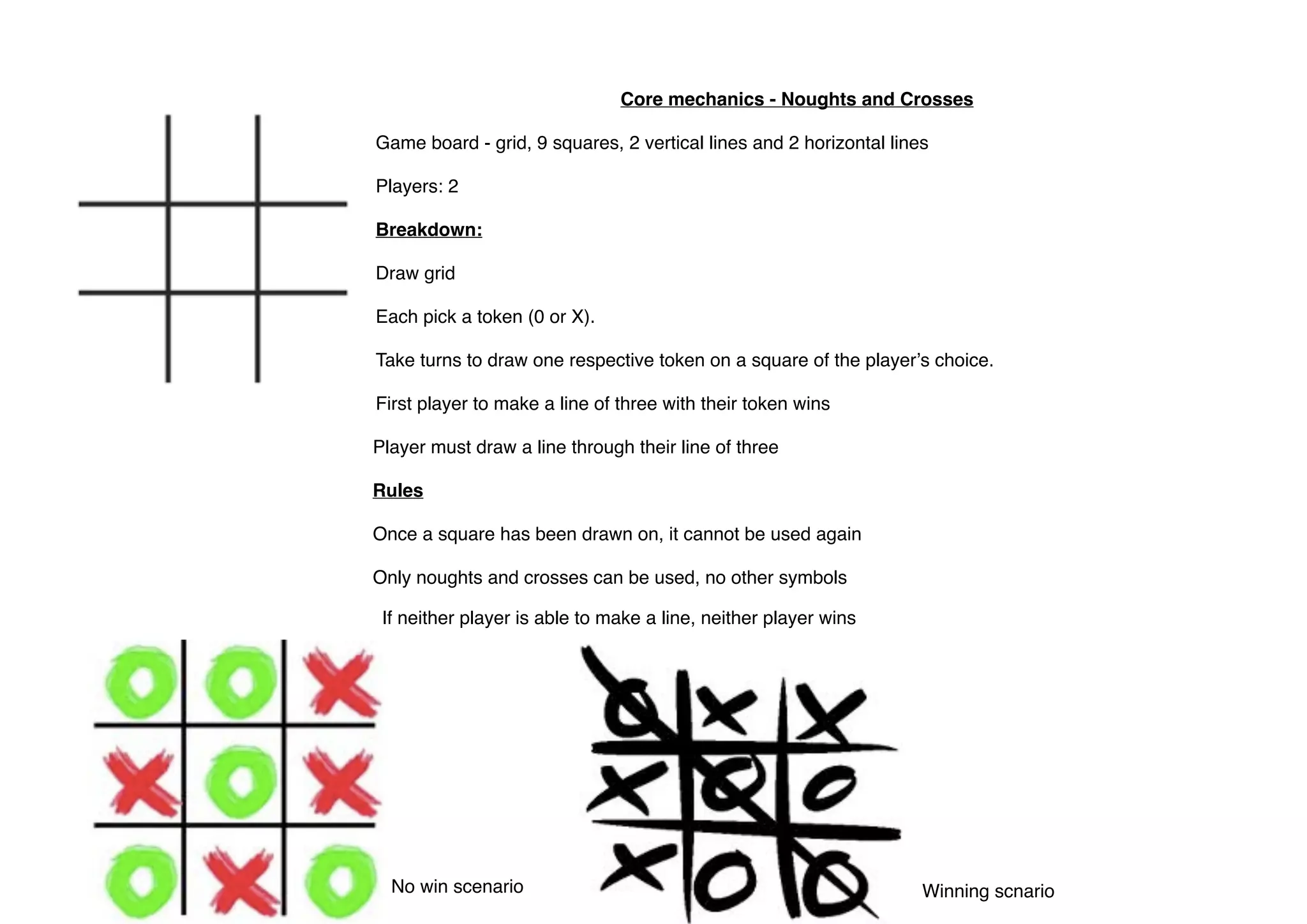 Noughts and crosses | PDF