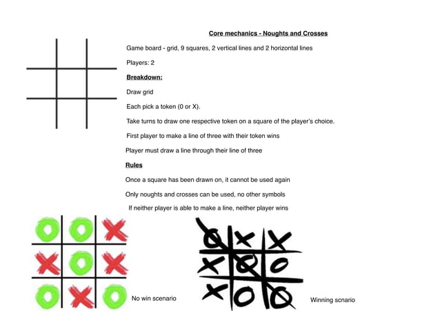 Noughts and crosses | PDF