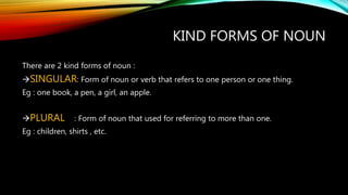 Noun | PPT